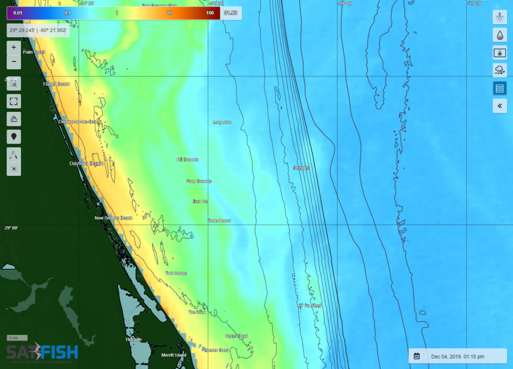 Chlorophyll Concentration Maps