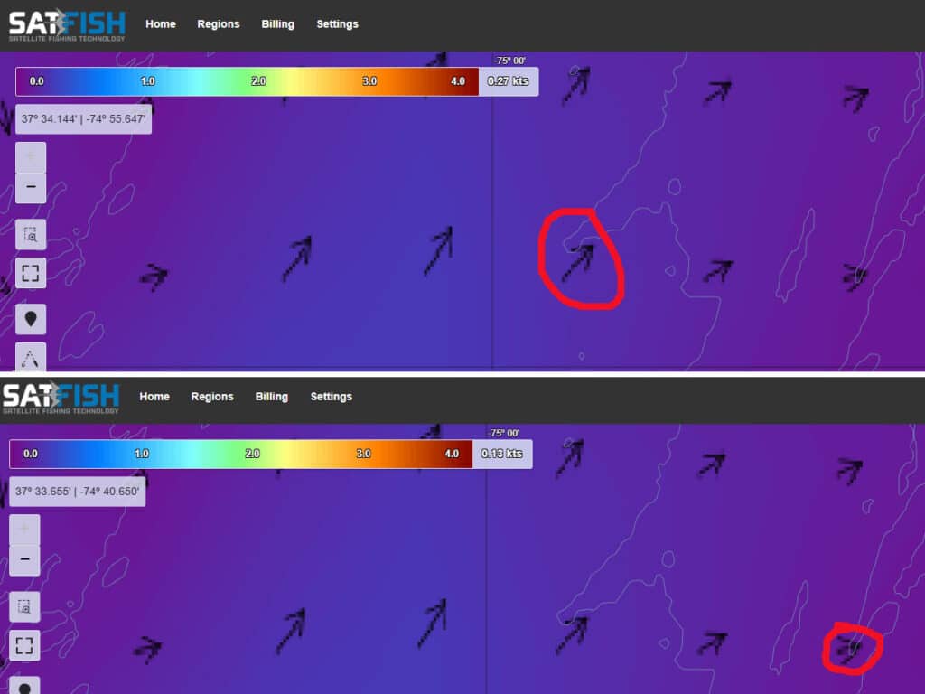 How To Use Ocean Currents & Bathymetry to Find Fish